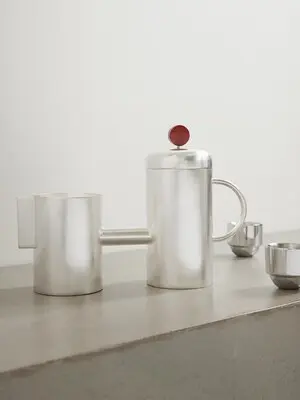 NATALIA CRIADO Oho -plated Jasper Tea Pot