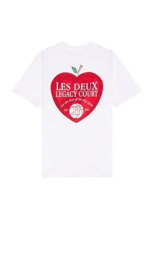LES DEUX Legacy Court Tee - White