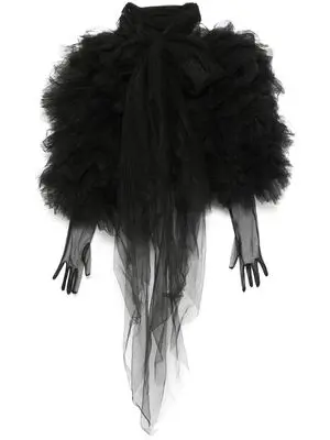 Alchemy Fashions X Lia Aram Tulle Jacket - Black