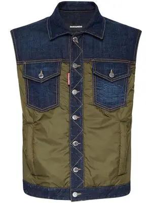 Dsquared2 Denim Vests For Men