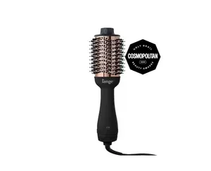 L'ANGE Le Volume 2-in-1 Titanium Brush Dryer - Black