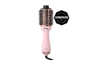 L'ANGE Le Volume 2-in-1 Titanium Brush Dryer - Black