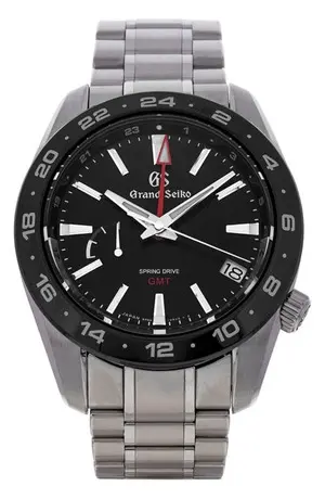 WATCHFINDER & CO. Grand Seiko Sport Collection Bracelet Watch - Black