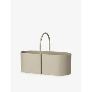 FERM LIVING Grib Powder-coated Metal Toolbox - Cashmere