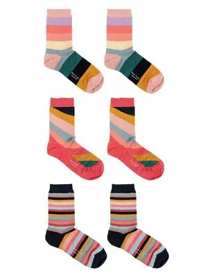 Paul Smith Swirl-patterned Socks - Yellow