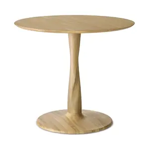 ETHNICRAFT Torsion Dining Table, Medium - Oak
