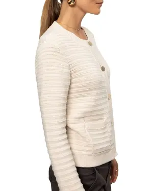 Sanctuary Pointelle Knitted Jacket