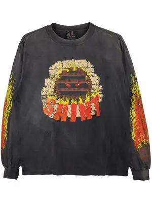 SAINT MXXXXXX Graphic Print Sweatshirt