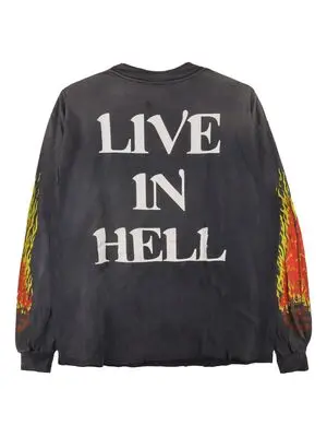 SAINT MXXXXXX Graphic Print Sweatshirt