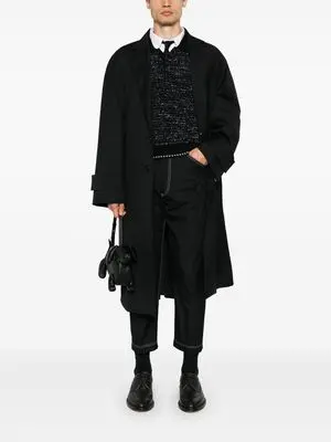 Thom Browne Single-breasted Wool Coat