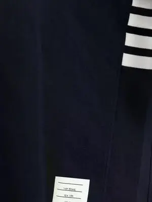 Thom Browne Classic Pique 4-bar Polo - Blue