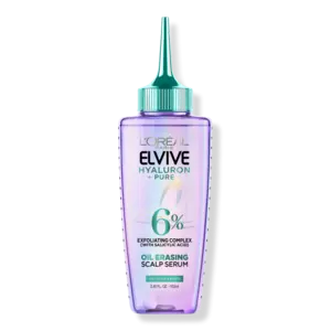 L'OREAL Elvive Hyaluron Pure Oil Erasing Serum, For Oily Hair - One-color