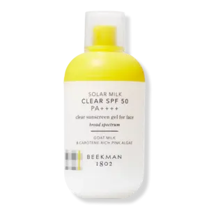 BEEKMAN 1802 Solar Milk Clear Spf 50 Clear Sunscreen Gel - One-color