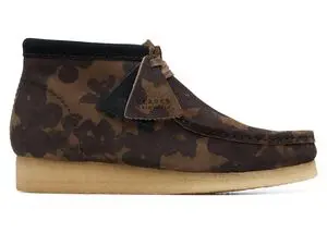Clarks Originals Wallabee Bootin - Black/khaki Floral