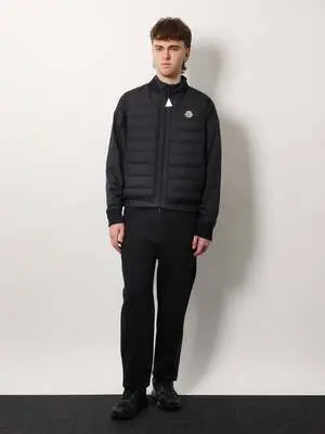 Moncler Neoprene Trouser With Padded Details