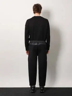 Moncler Neoprene Trouser With Padded Details