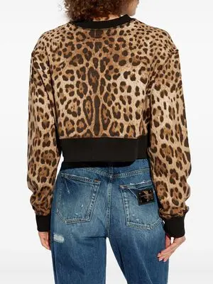Dolce & Gabbana Leopard Print Jumper