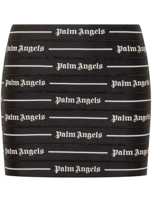 Palm Angels Logo Mini Skirt