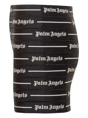 Palm Angels Logo Mini Skirt