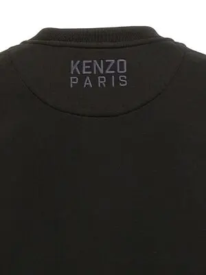 Kenzo Logo Print Sweatshirt - Black