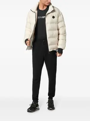 PLEIN SPORT Logo-patch Puffer Jacket