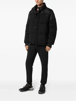 PLEIN SPORT Panelled Puffer Jacket