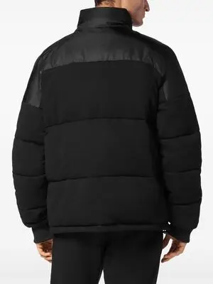 PLEIN SPORT Panelled Puffer Jacket