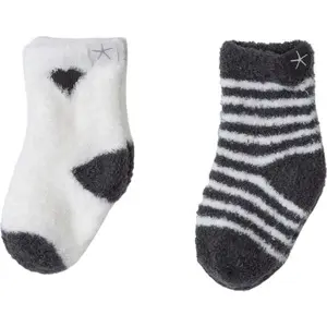 Barefoot Dreams 2-pack Socks - Carbon-pearl