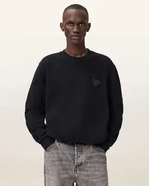 ALLSAINTS Lover Crew Sweatshirt - Black