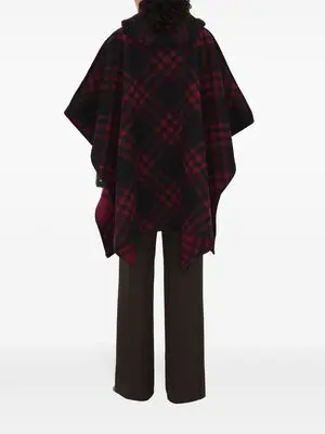 Burberry Wool Cape - Red