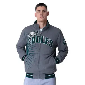 G-III EXTREME Philadelphia Eagles Reversible Full-zip Jacket