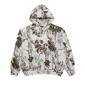 Supreme Small Box Hooded Sweatshirt - White