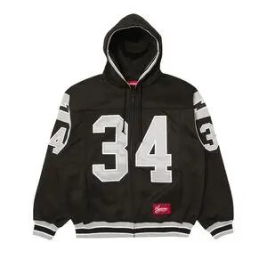 Supreme Football Zip Up Hoodie