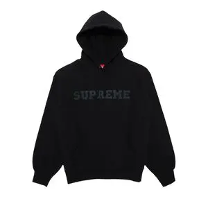 Supreme Collegiate Hooded Sweatshirt - Black