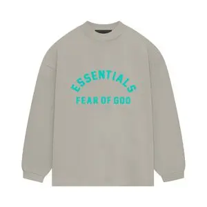 Fear Of God Heavy Jersey Long-sleeve T-shirt 'seal - Grey