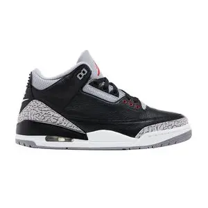 JORDAN 3 Retro Og Cement 2024 - Black