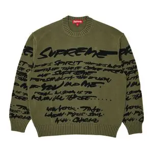 Supreme Futura Sweater - Green