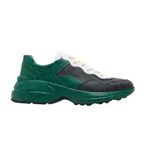 Gucci Gg Rhyton Sneakers - Green