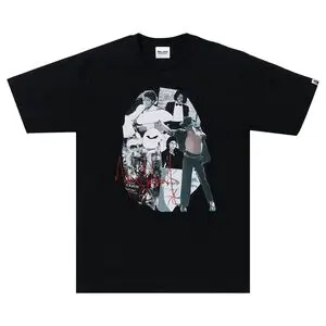 A BATHING APE X Michael Jackson Album Jacket Tee - Black