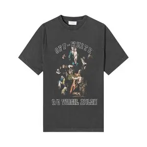 Off-White Mary Skate Short-sleeve T-shirt - Black