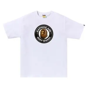 A BATHING APE 3d Busy Works Tee - White