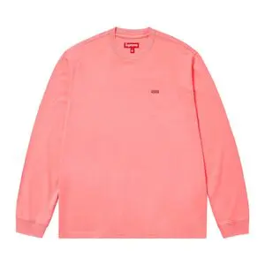 Supreme Small Box Long-sleeve Tee 'bright - Orange