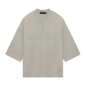 Fear Of God Heavy Jersey Football Tee - Grey