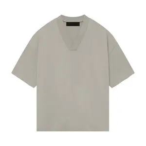 Fear Of God V Neck T-shirt 'seal - Grey