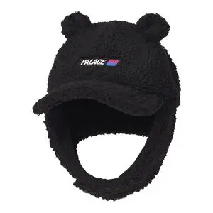 PALACE Teddy Ears Earflapper - Black