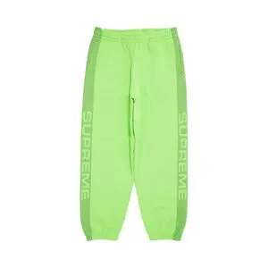 Supreme Jacquard Stripe Sweatpant 'bright - Green