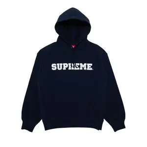 Supreme Collegiate Hooded Sweatshirt - Blue