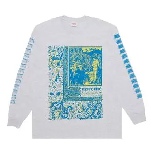 Supreme Saint Sebastian Long-sleeve Tee 'ash - Grey