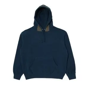 Supreme Jacquard Stripe Hooded Sweatshirt - Blue