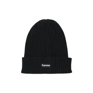 Supreme Overdyed Beanie - Black